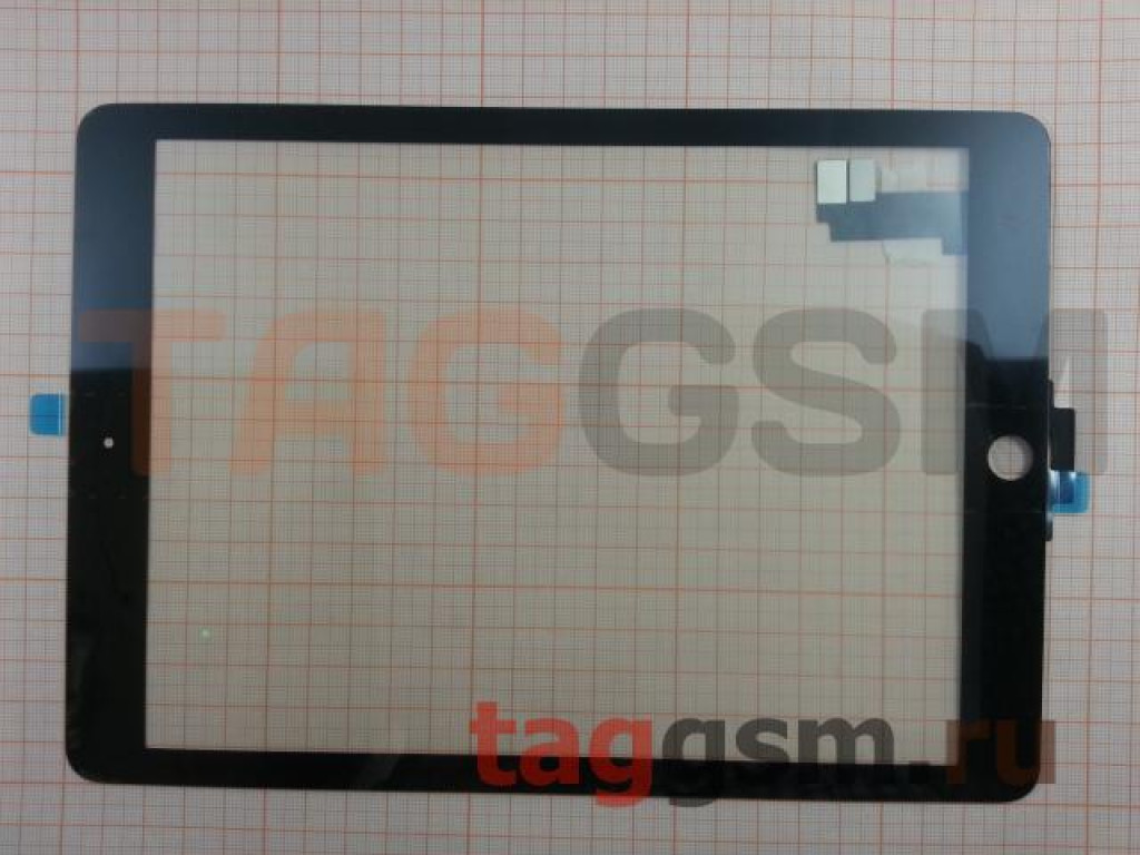 Тачскрин для iPad Air 2 (A1566 / A1567) (черный)