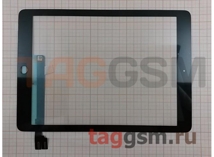 Тачскрин для iPad Pro 9,7 2016 (A1673 / A1674 / A1675) (черный), ориг