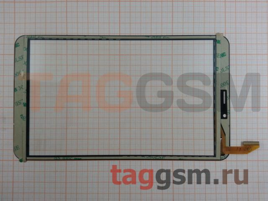 Тачскрин для Dexp Ursus K18 3G (XC-PG0800-131-FPC-A0) / Dexp B38 (203*118 мм) (черный)