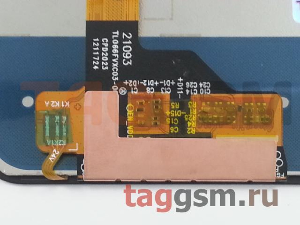 Дисплей для Vivo Y53s 4G (V2058) + тачскрин (черный), Full ORIG