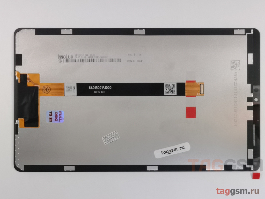 Дисплей для Realme Pad Mini 8.7" (RMP2105) + тачскрин (черный), Full ORIG