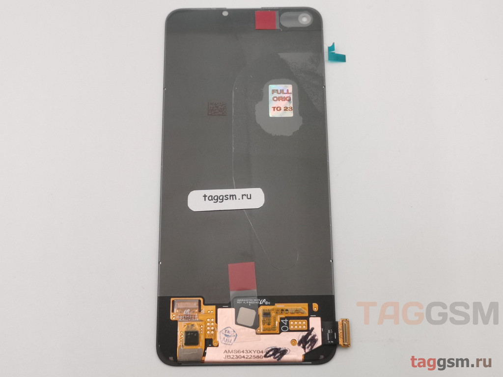 Дисплей для Realme 8 Pro (RMX3081) + тачскрин (черный), Full ORIG