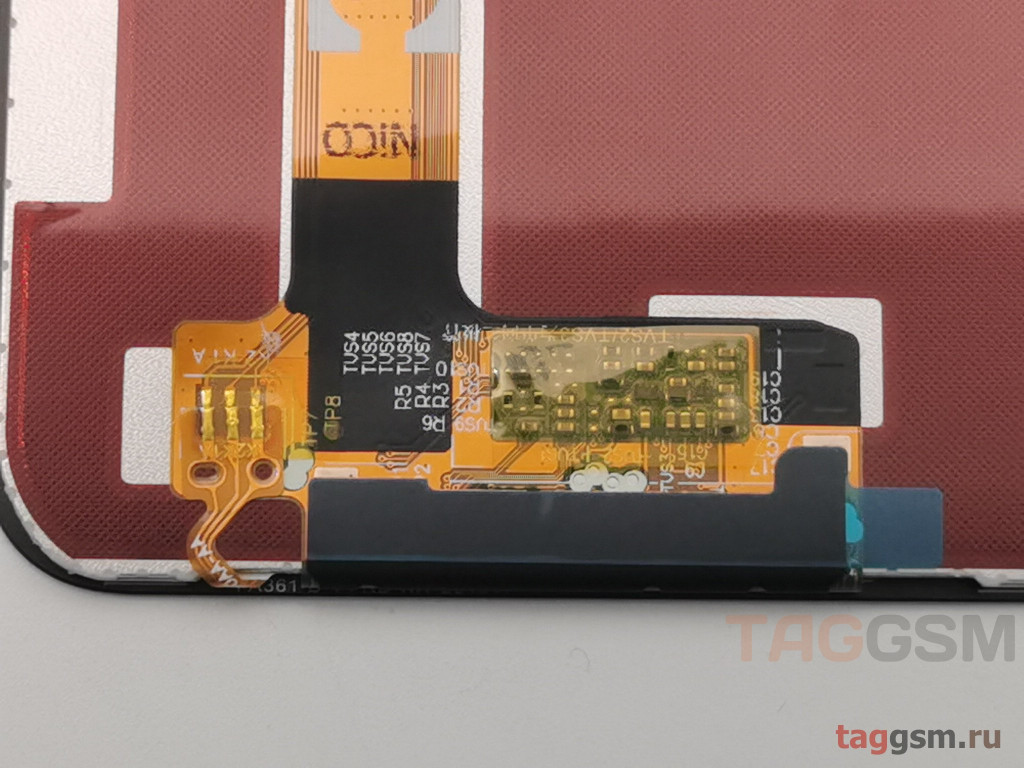 Дисплей для Realme Narzo 50A (RMX3430) + тачскрин (черный), Full ORIG