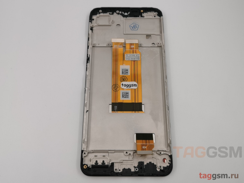 Дисплей для Realme Note 60 (RMX3933) + тачскрин + рамка (черный), Full ORIG