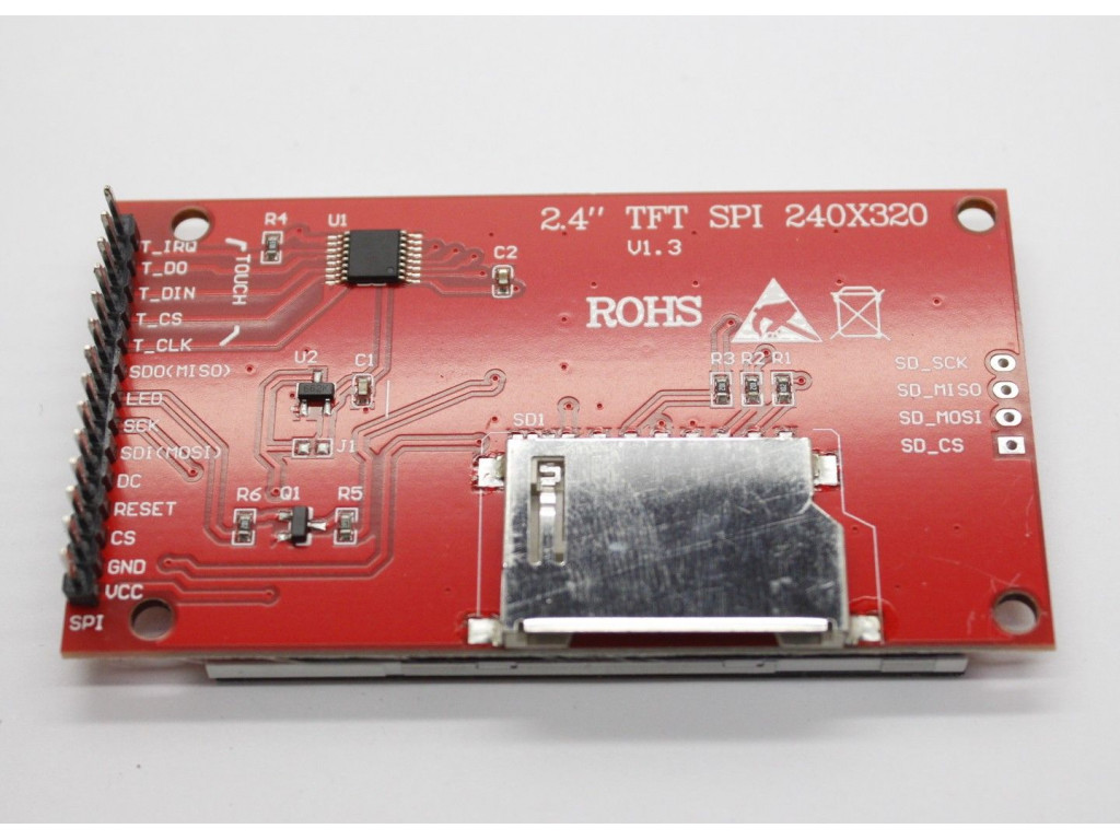 LCD TFT 2,4" Графический TFT-дисплей 240x320 с тачскрином, контроллер ...